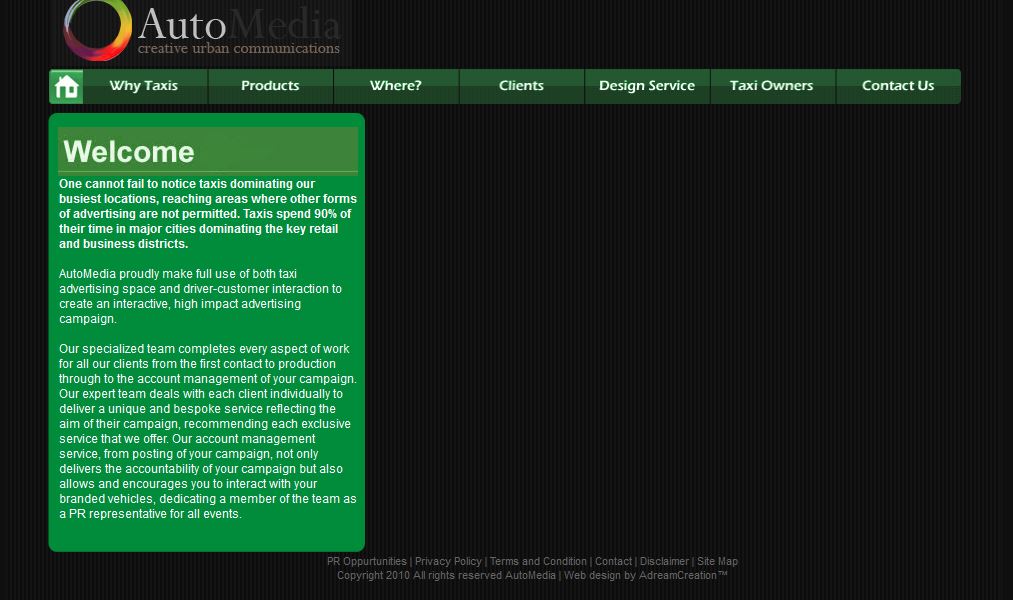 [Web Design] Automedia website – Roelworks